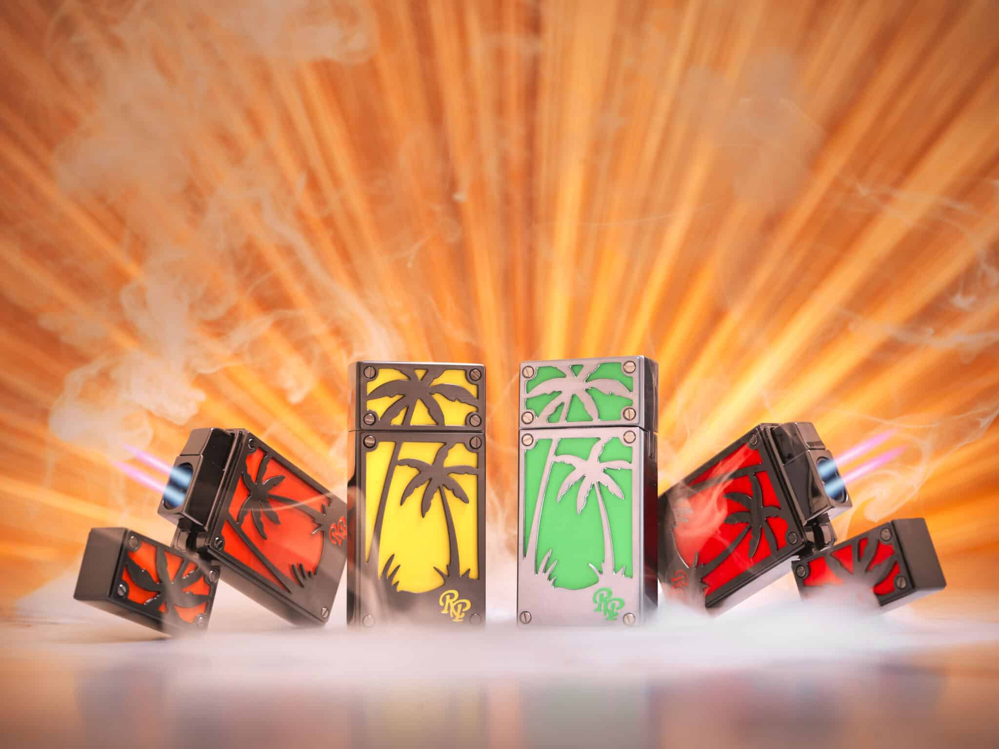 The BURN Lighter Palm Tree Edition – Rocky Patel Shop